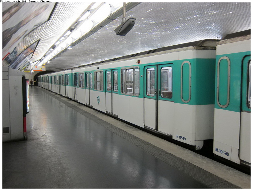 (277k, 1044x787) Country: France City: Paris System: RATP (Régie ...